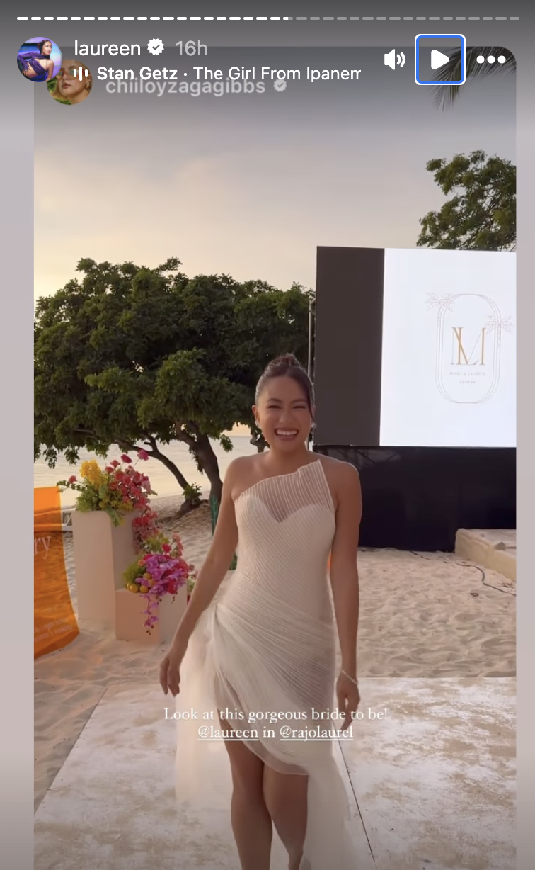 Laureen Uy, Miggy Cruz get married in Palawan